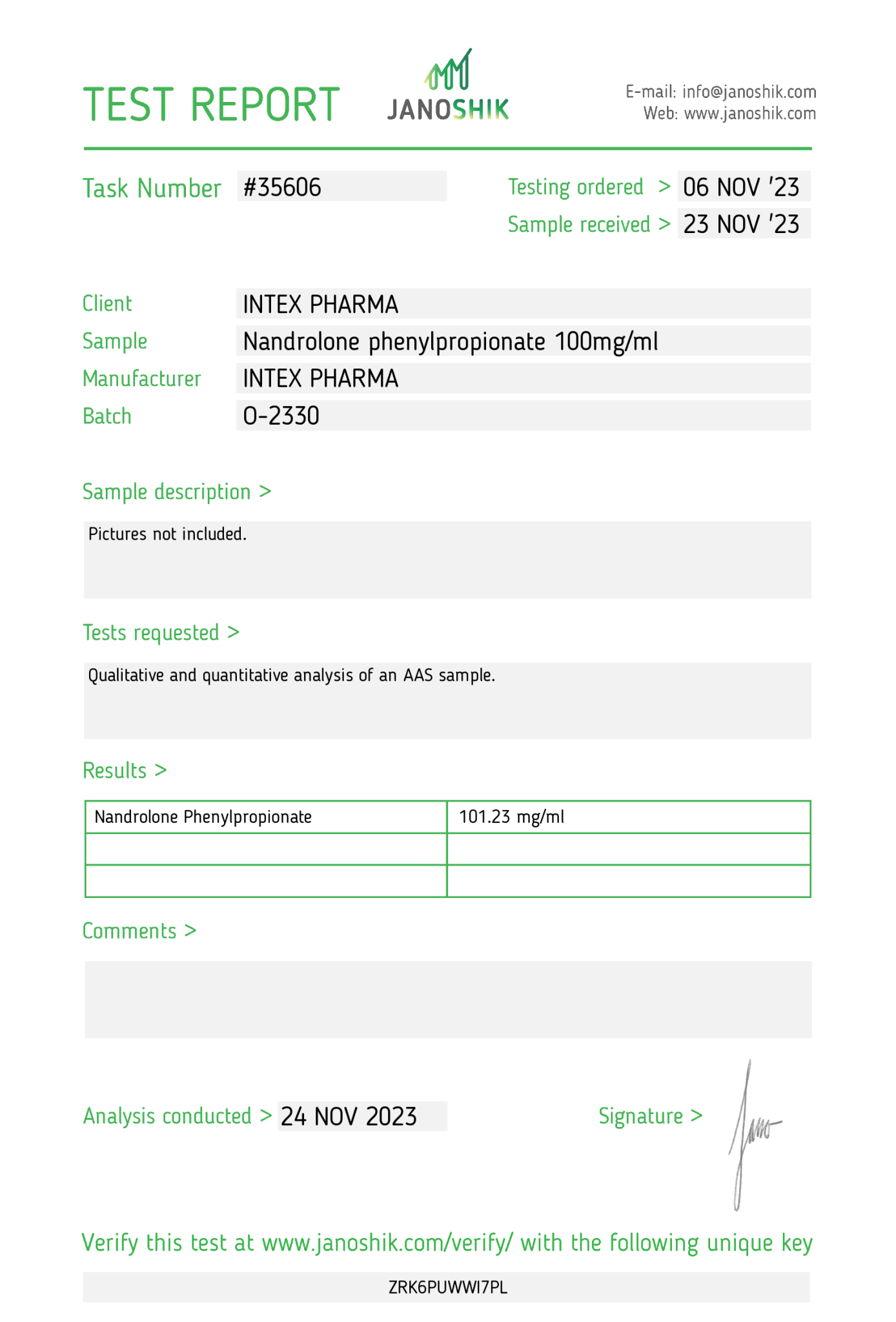 Intex NPP-100 – IntexPharma